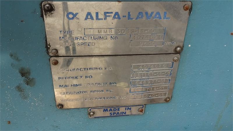 Alfa Laval MMB 304 S-11-50 | Centristore